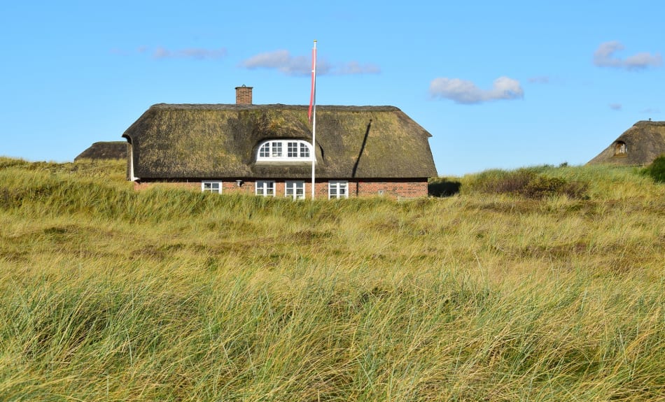 Holiday on Denmark's West Coast - Thatched Roof Cottages